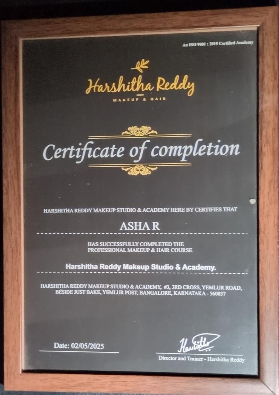 Asha Reddy - Celebrity Makeup Artist | Harshika Beauty Care | Best ...
